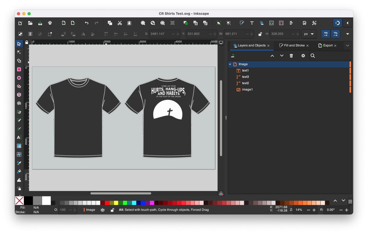 Inkscape SVG text not importing properly to AF Designer V2 - Desktop Questions (macOS and ...