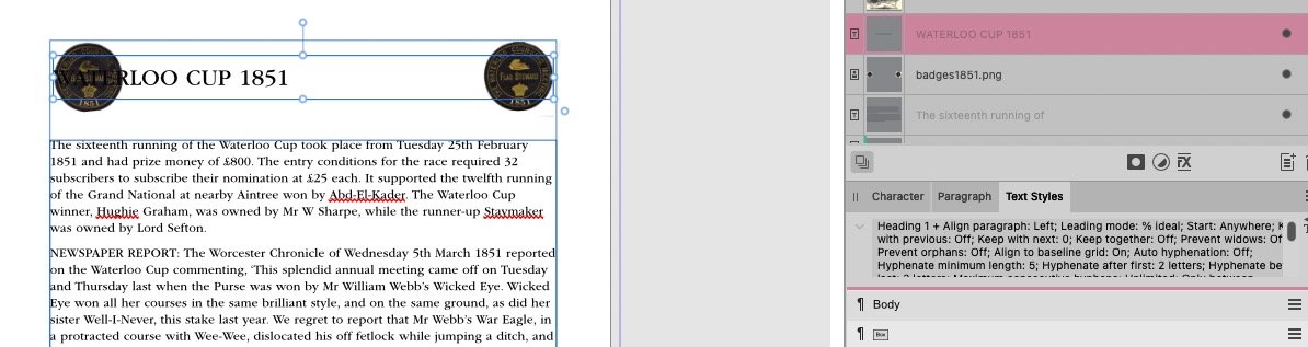 Publisher Books TOC doesn't update - Desktop Questions (macOS and Windows) - Affinity | Forum