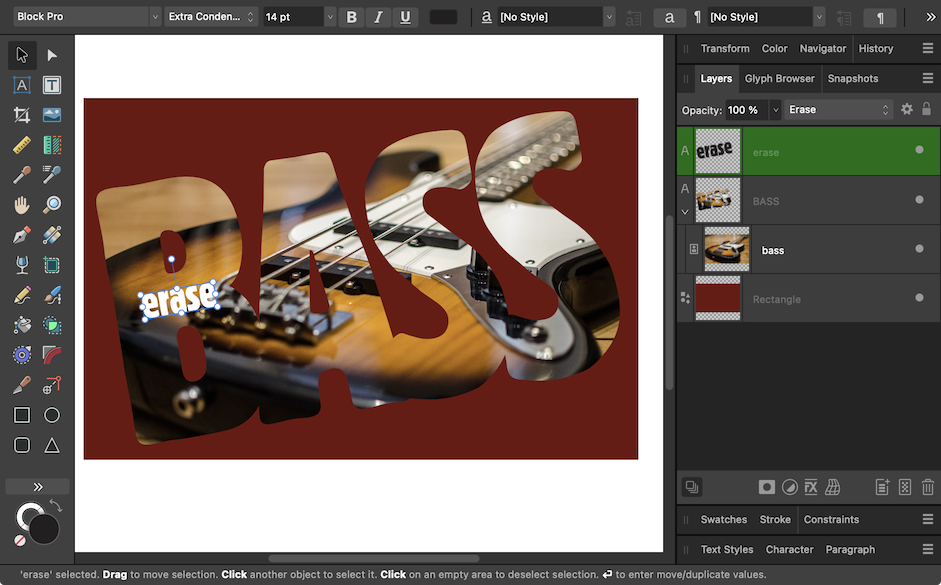 In Affinity Designer 2 how can I cut out a shape from an image in a pixel layer? - Desktop ...