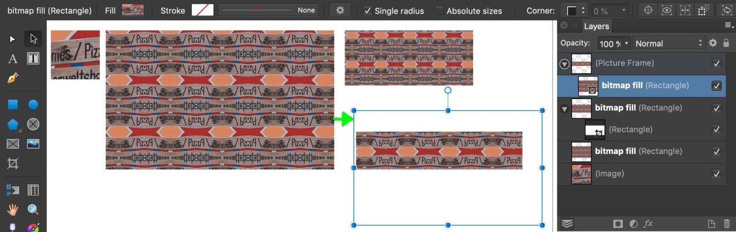 Bitmap fill style is distorted when applying to a shape with different aspect ratio - Desktop ...