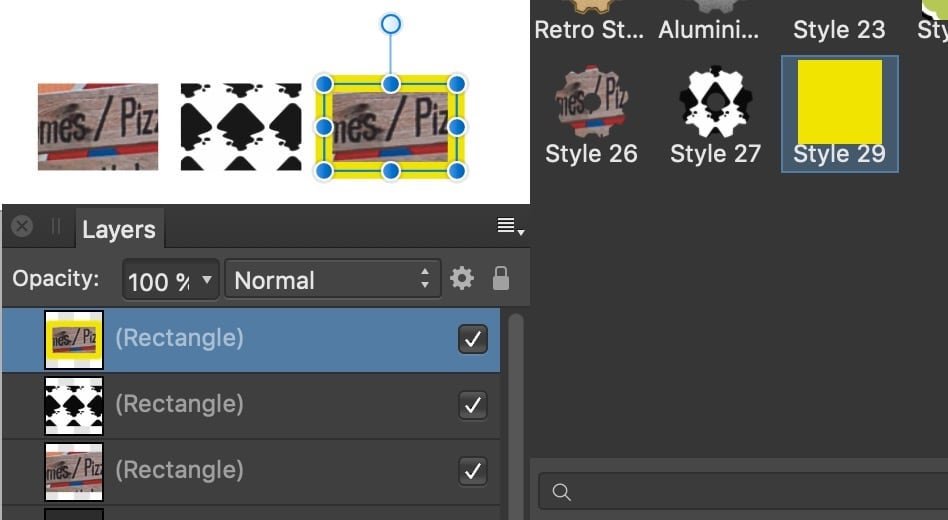 Confused about styles - Desktop Questions (macOS and Windows) - Affinity | Forum
