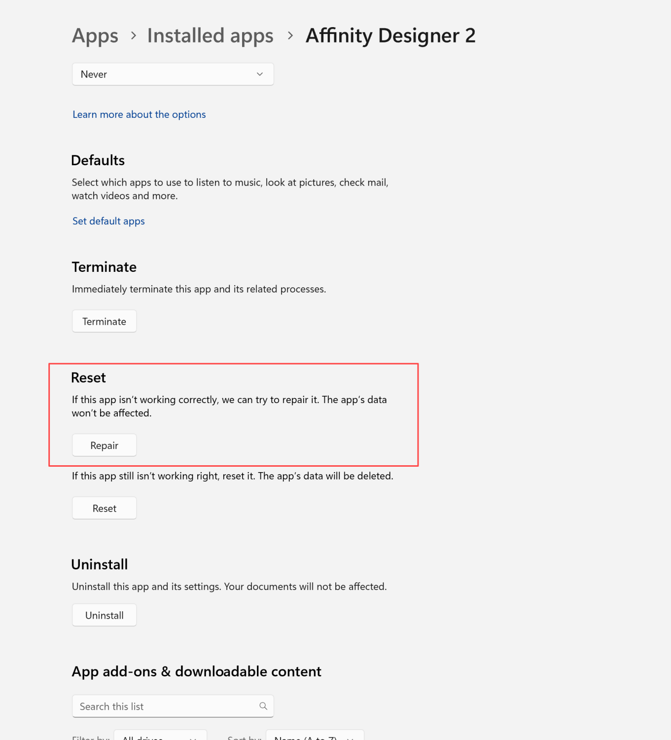 Affinity Designer & Photo will not launch on Win11 - Affinity on Desktop Questions (macOS and ...