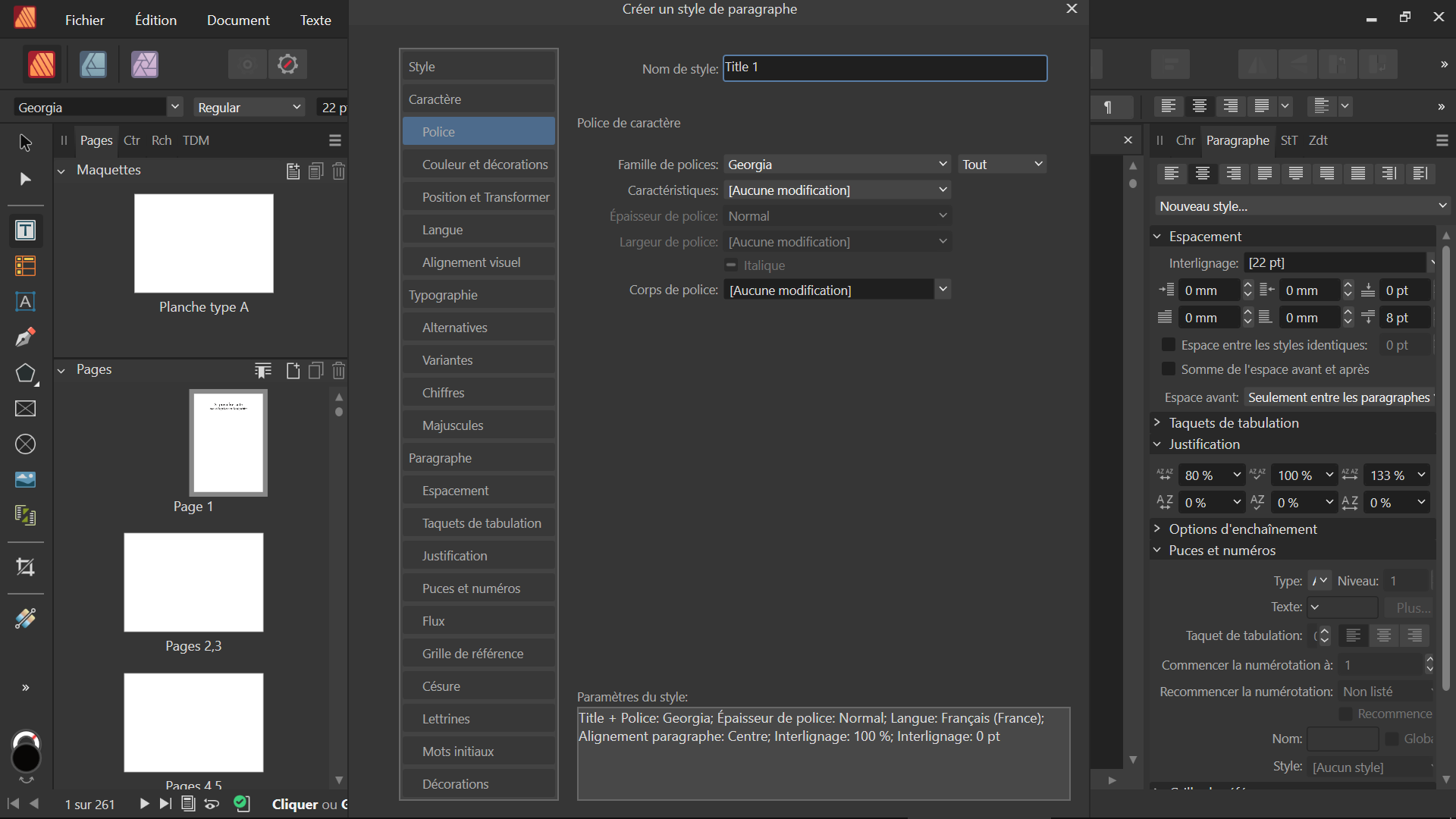Affinity Publisher Paragraph Style window - Affinity on Desktop ... Affinity Publisher Paragraph Style window - Affinity on Desktop ...