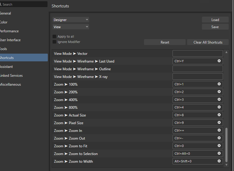 CTRL-0 Not working - V2 Bugs found on Windows - Affinity | Forum CTRL-0 Not working - V2 Bugs found on Windows - Affinity | Forum
