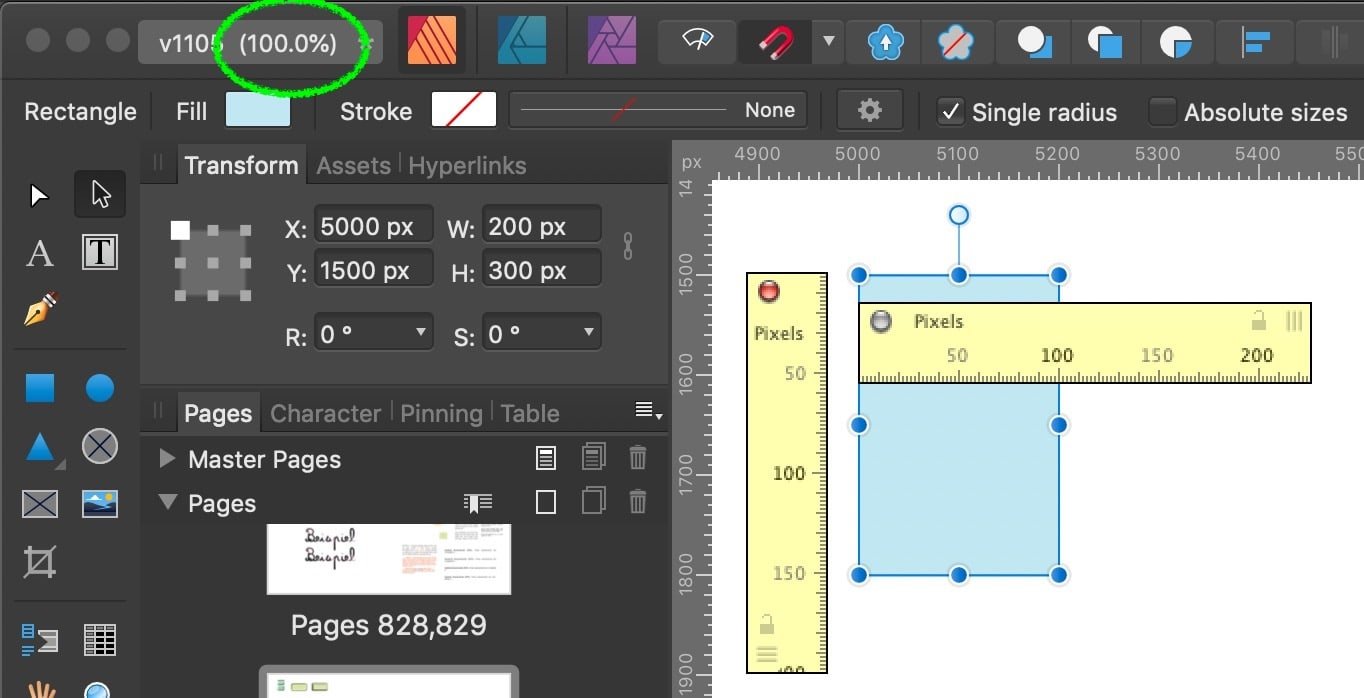 Affinity Designer 2 Creating A Website The Graphic Measurements Don