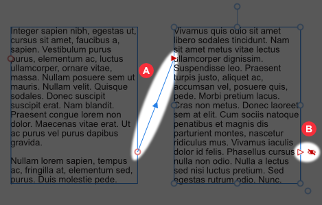 Affinity Publisher — View → Show Text Flow should show/hide only text ...