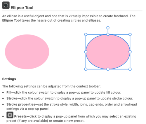 Ellipse Presets V2 Bugs Found On Macos Affinity Forum