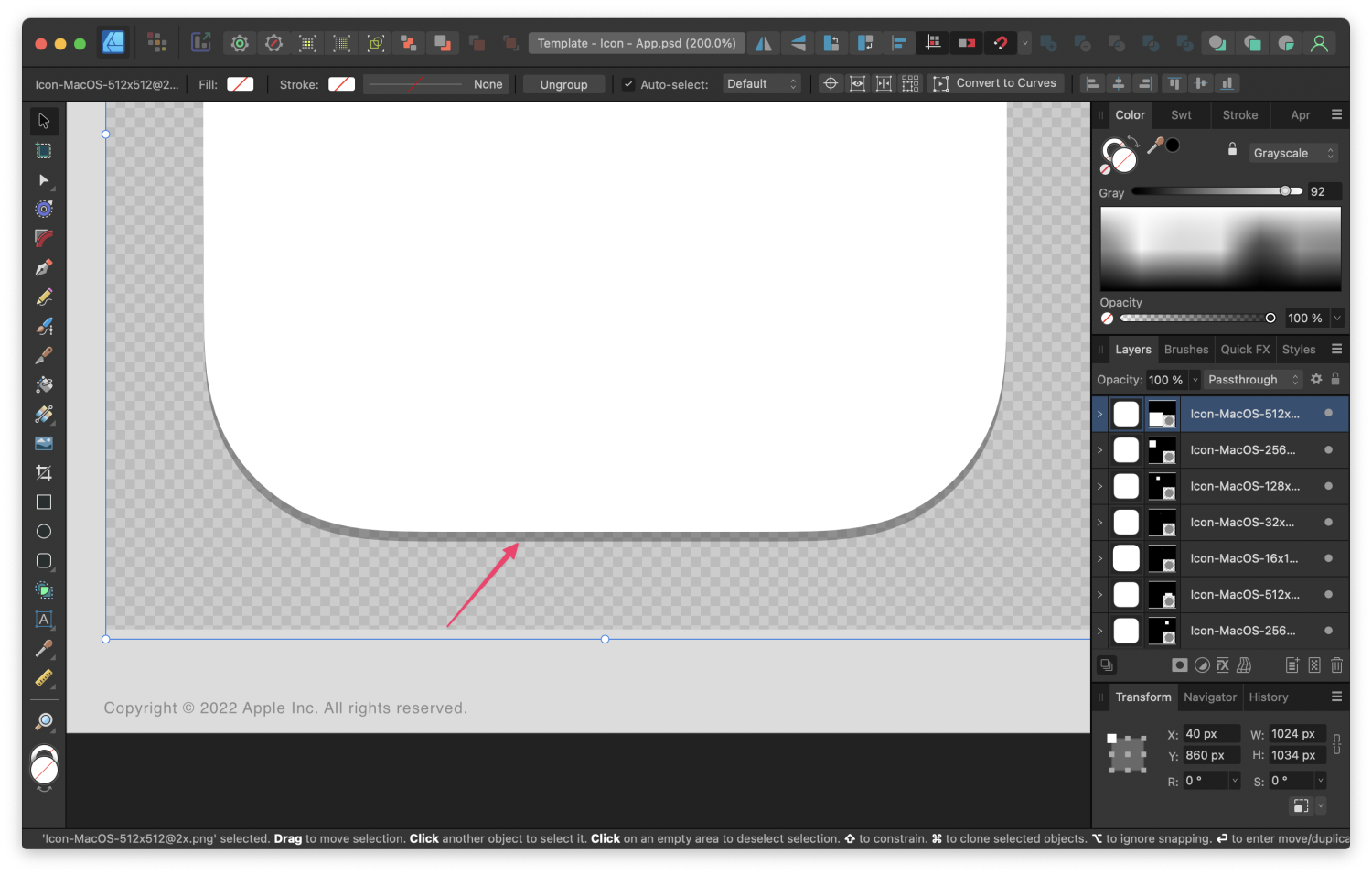 macOS icons squircle shape - Desktop Questions (macOS and Windows) - Affinity | Forum