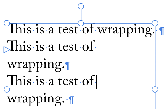 Line wrapping issue with trailing space - V2 Bugs found on macOS - Affinity | Forum