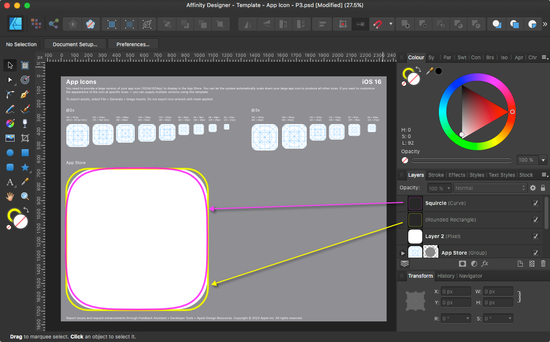 Macos Icons Squircle Shape Affinity On Desktop Questions Macos And Windows Affinity Forum