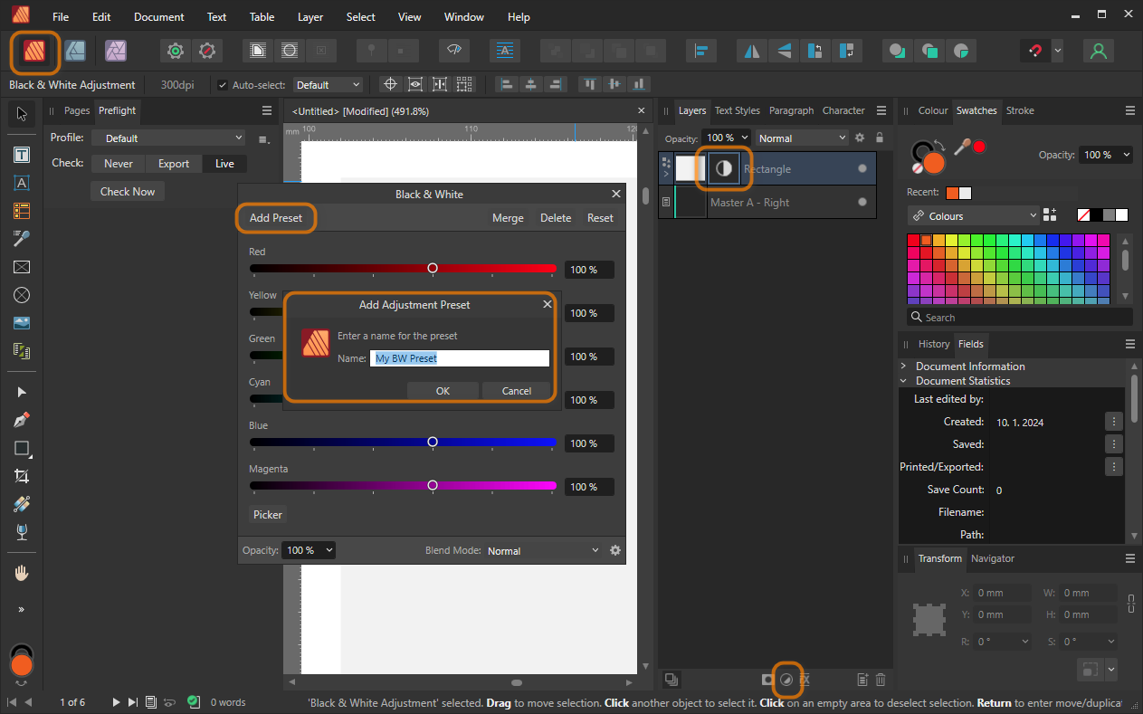 How To Reuse An Adjustment Layer As A Preset V2 Bugs Found On Macos