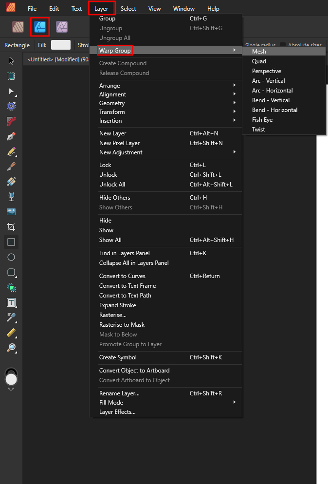 Affinity Publisher picture frame perspective transformation - Affinity ...