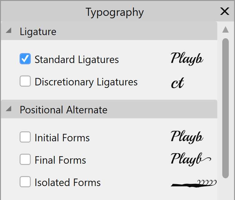 Font Rendering Issues - V2 Bugs found on macOS - Affinity | Forum