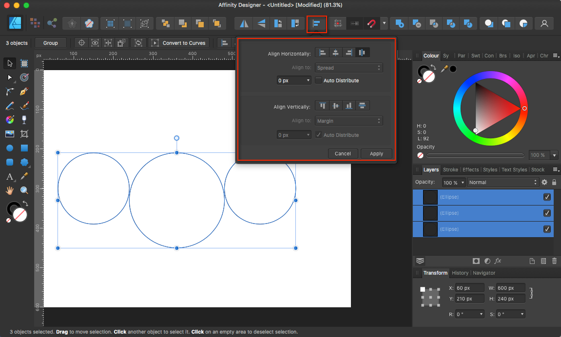 [Designer 2.3.1] How to Align Circles/Arcs at Tangent Points? - Desktop Questions (macOS and ...
