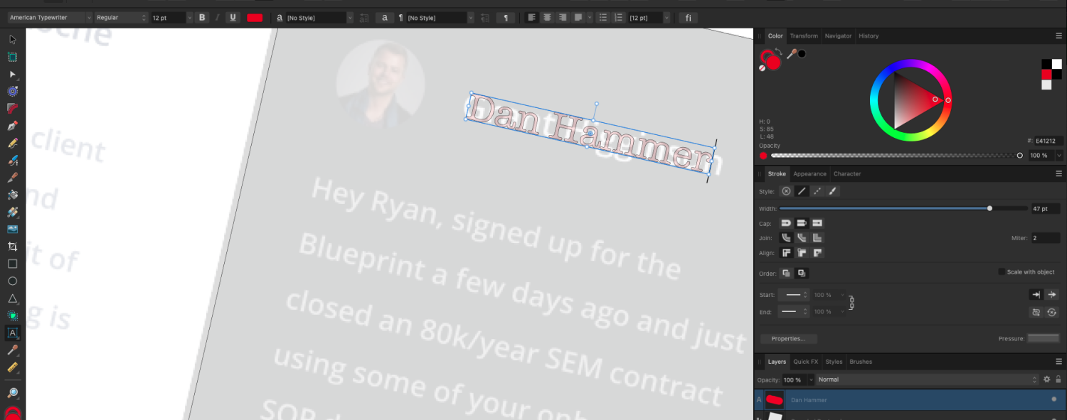 Why do my fonts have not fill? - Affinity on Desktop Questions (macOS and Windows) - Affinity ...