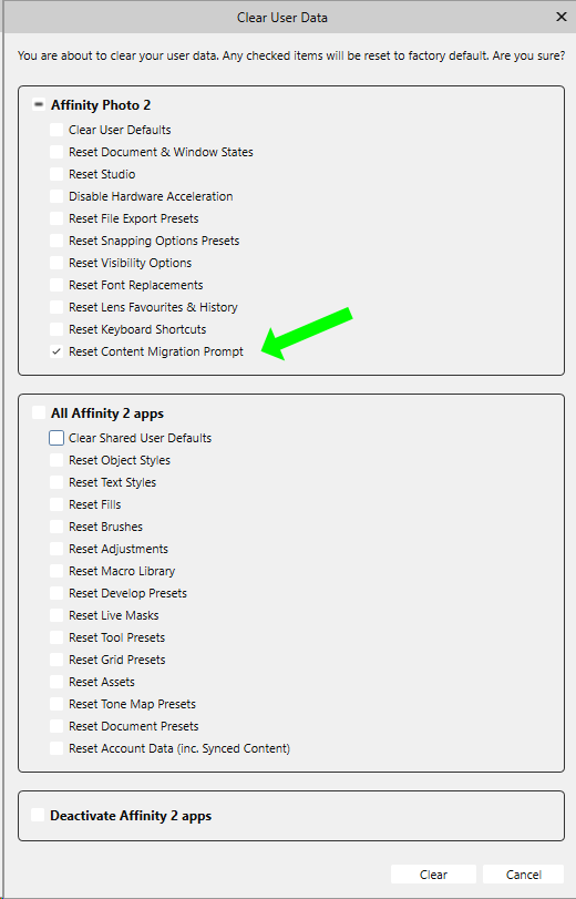 Save existing export settings from file - Desktop Questions (macOS and Windows) - Affinity | Forum