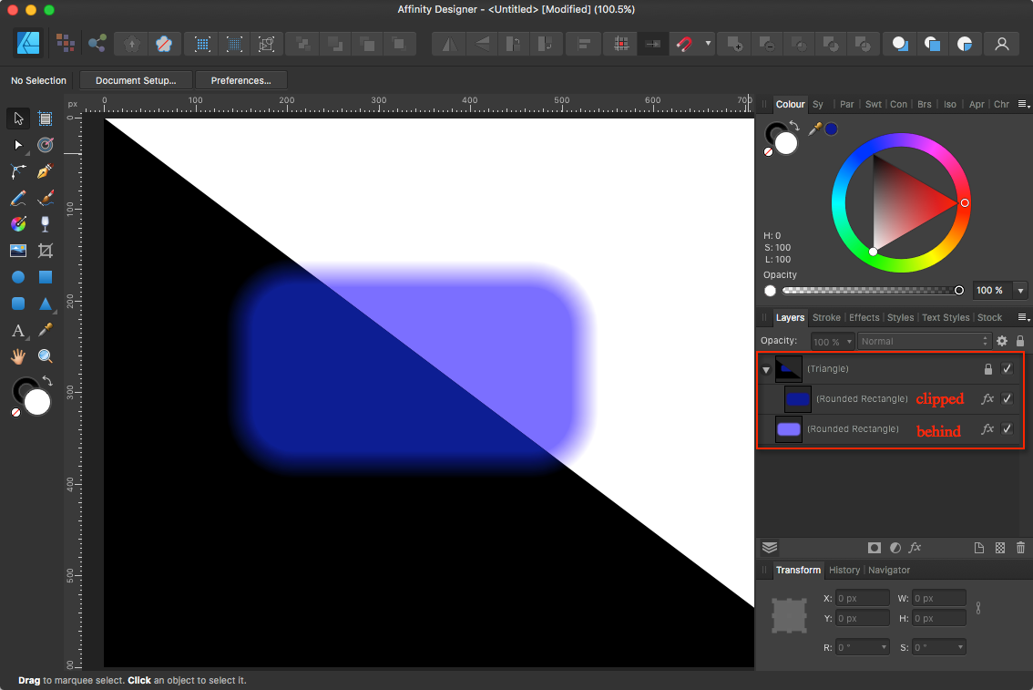 How to apply a 'Radial' style transparency to a Rounded Rectangle ...
