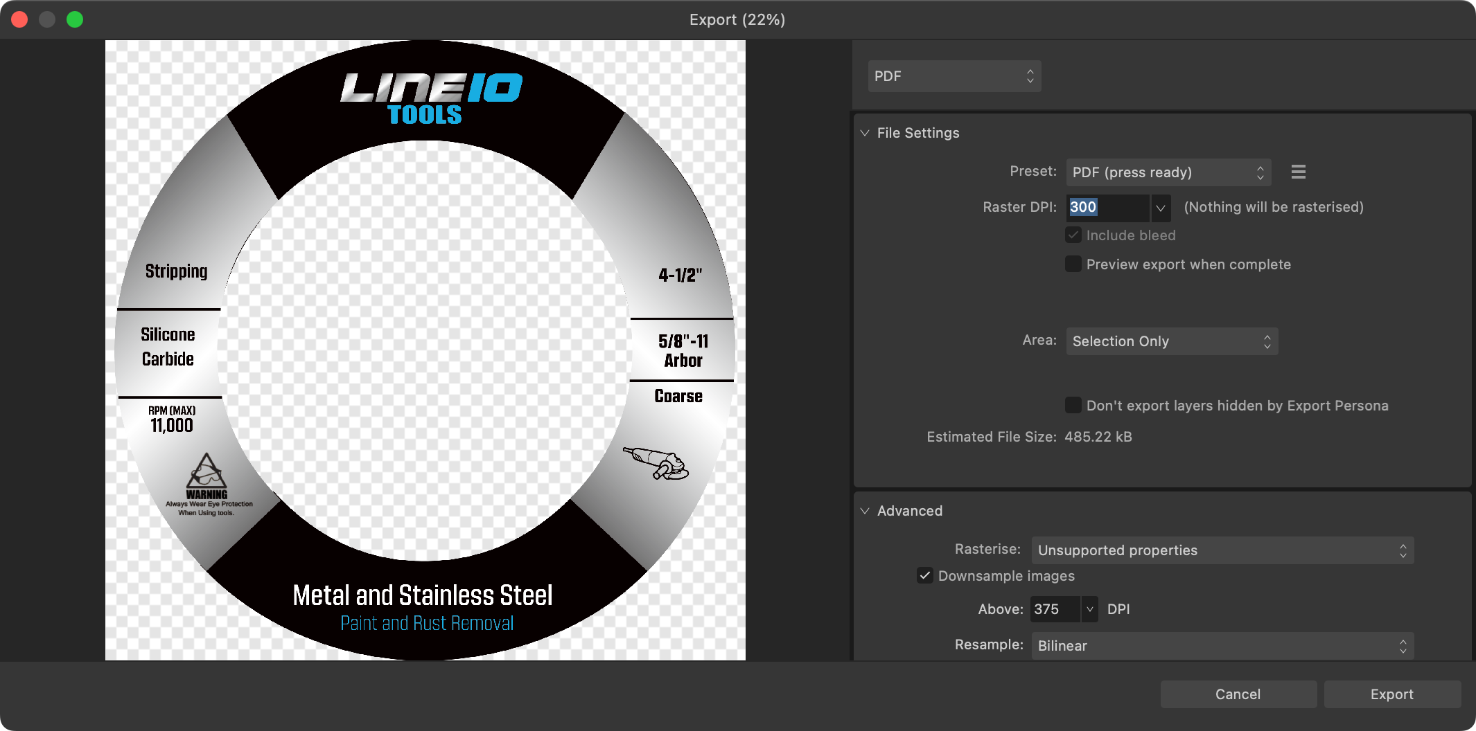 Gradient Layer is Not Appearing after PDF export - Desktop Questions (macOS and Windows ...