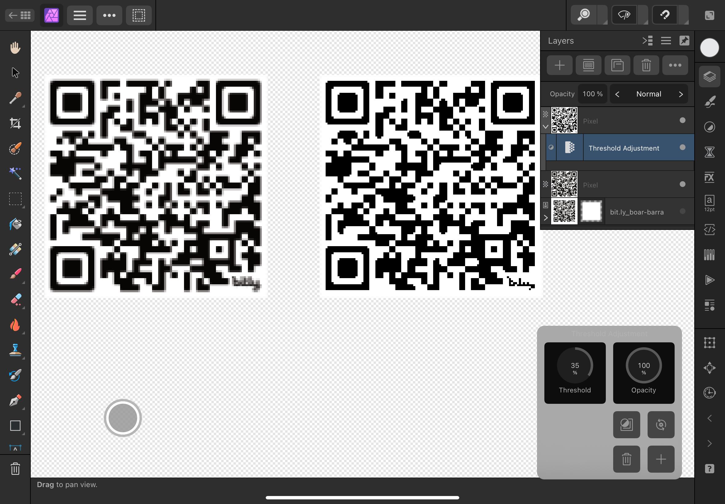 QR code exports pixelated - V2 Bugs found on Windows - Affinity | Forum