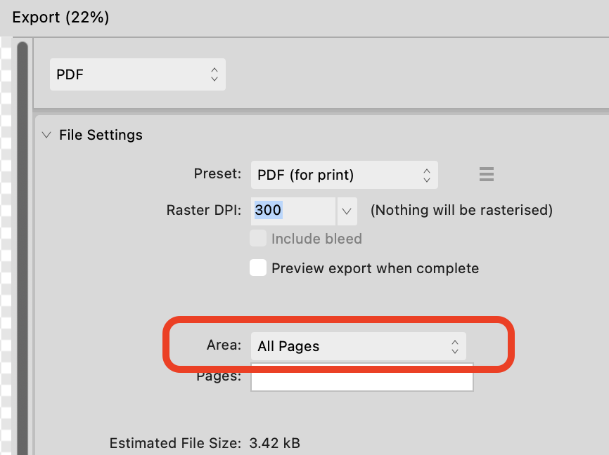 Exporting each page in a PDF in bulk / Affinity Publisher V2 - Desktop Questions (macOS and ...