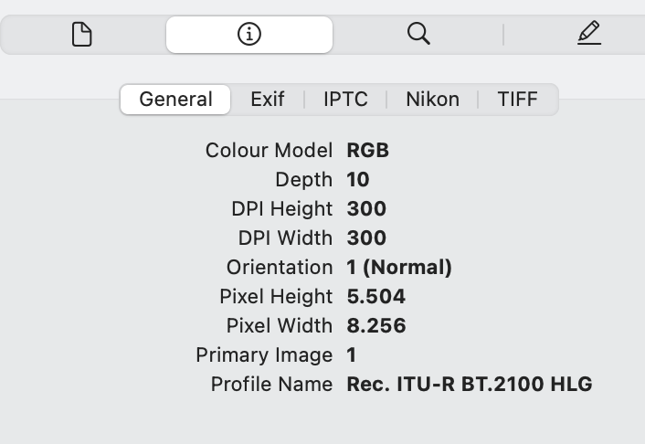 Nikon Z 8 HIF Files are flat importing into Affinity Photo 2.4 on macOS ...