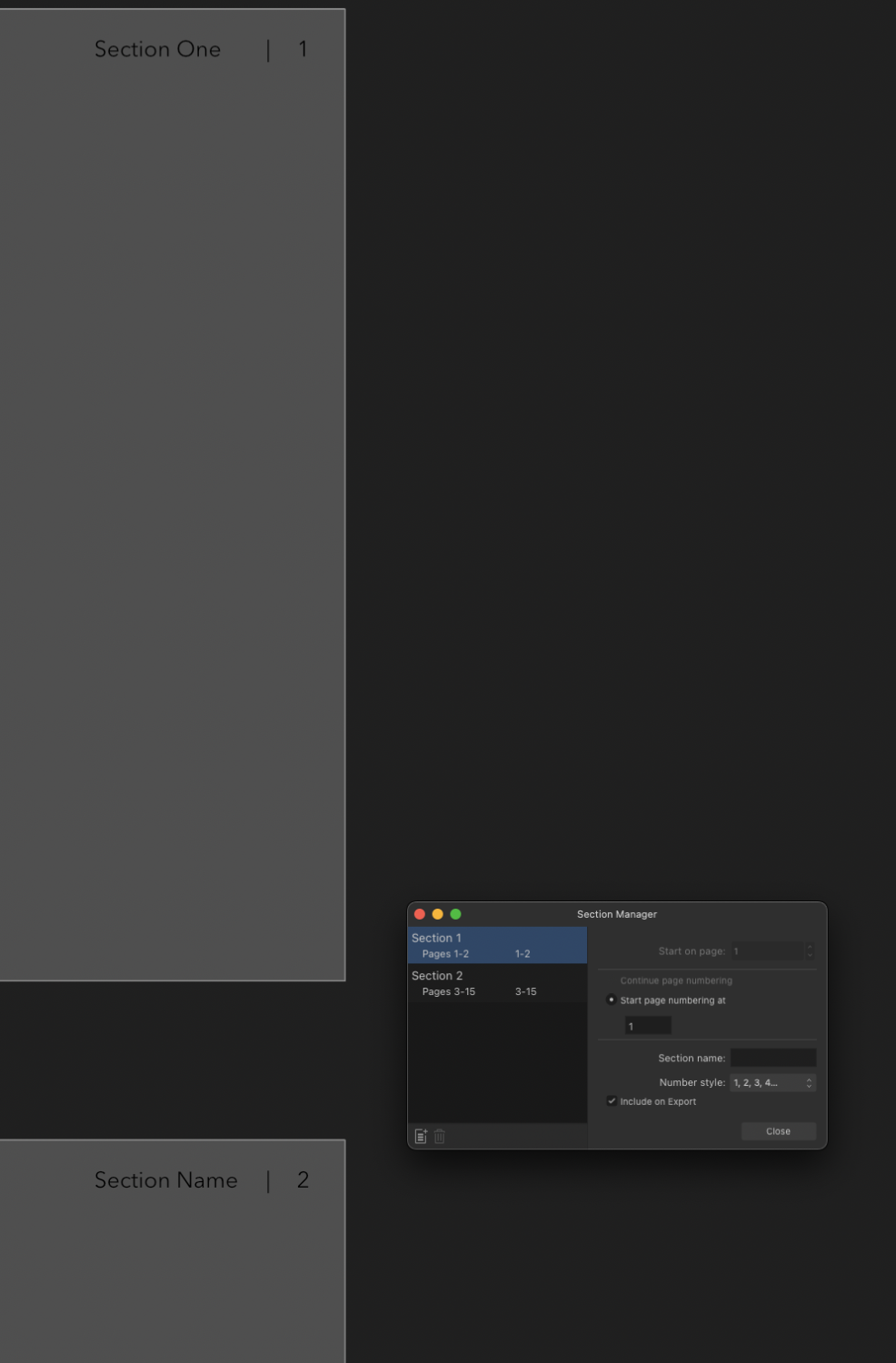 Section Naming Problem Affinity On Desktop Questions Macos And