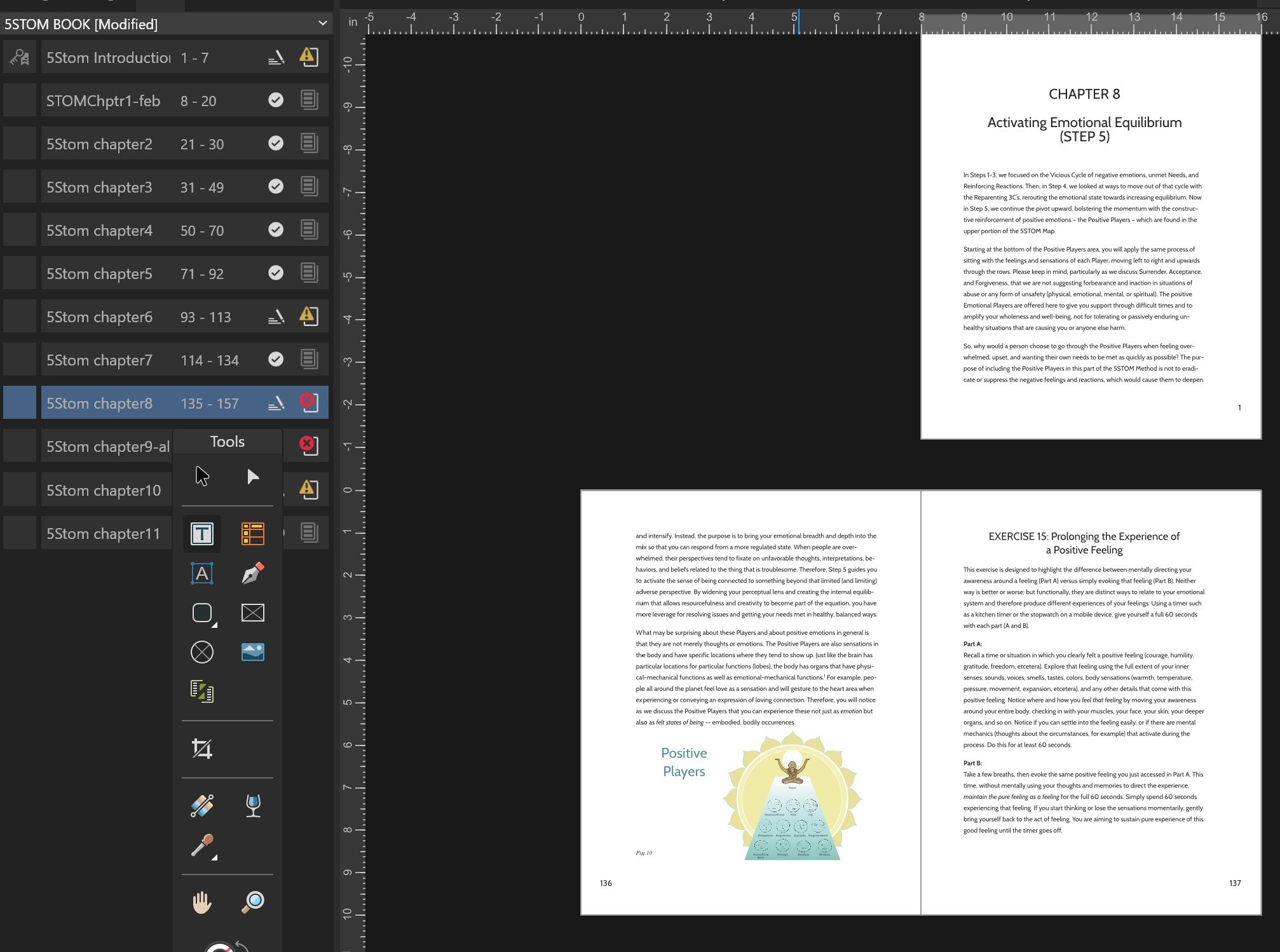 First chapter in book page is always 1 - Affinity on Desktop Questions ...