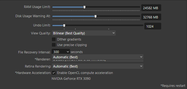 Affinity Designer 2.4 - Control Ribbon is Unresponsive to Input/Fails to Render (Windows 11 ...