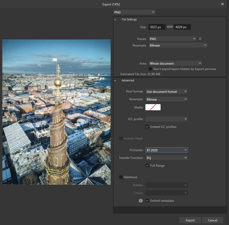 Exporting png to Windows 11 looks dull - Desktop Questions (macOS and Windows) - Affinity | Forum