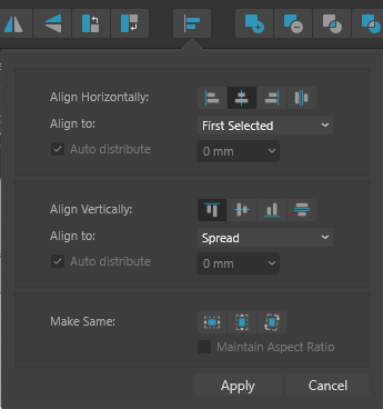 Reference object for alignment in v 2.4 – am I getting something wrong? - Desktop Questions ...