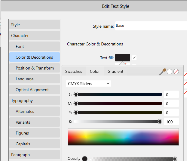 Black text color - Desktop Questions (macOS and Windows) - Affinity | Forum