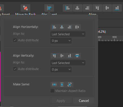 Ability to set default way to align objects - Feedback for the Affinity V2 Suite of Products ...