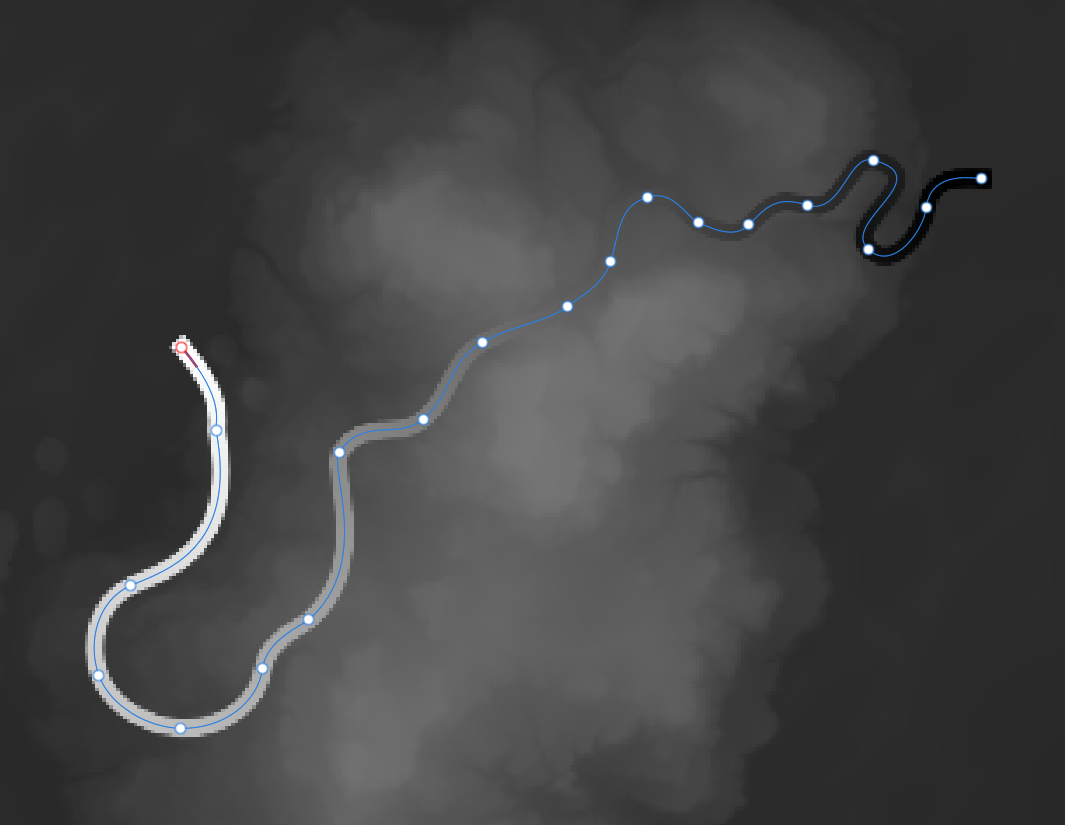 Gradient maps with smooth transitions instead of just linear? Can they be smoothed using any ...