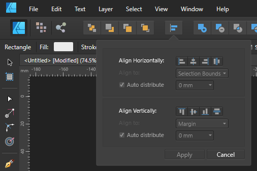 Reference object for alignment in v 2.4 – am I getting something wrong? - Desktop Questions ...