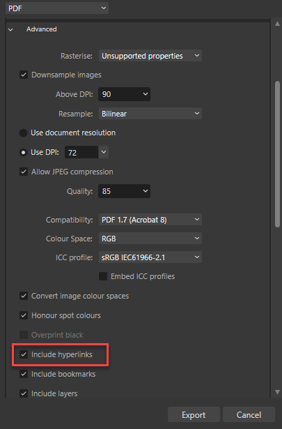 Affinity Pub TOC page hyperlinks - Affinity on Desktop Questions (macOS ... Affinity Pub TOC page hyperlinks - Affinity on Desktop Questions (macOS ...