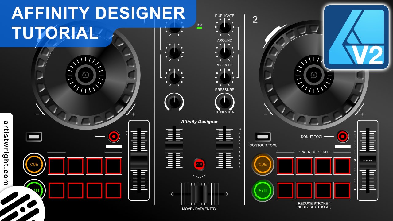 Affinity Designer Tutorial - Learn The Tools - DJ - Tutorials (Staff and Customer Created ...