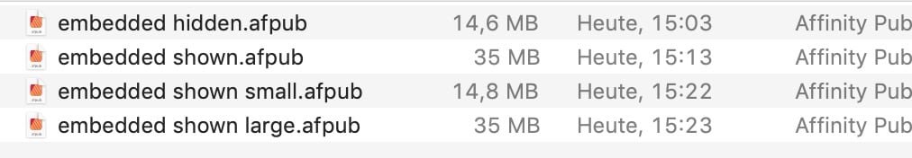 Shown size of embedded resources is way too small - Desktop Questions (macOS and Windows ...