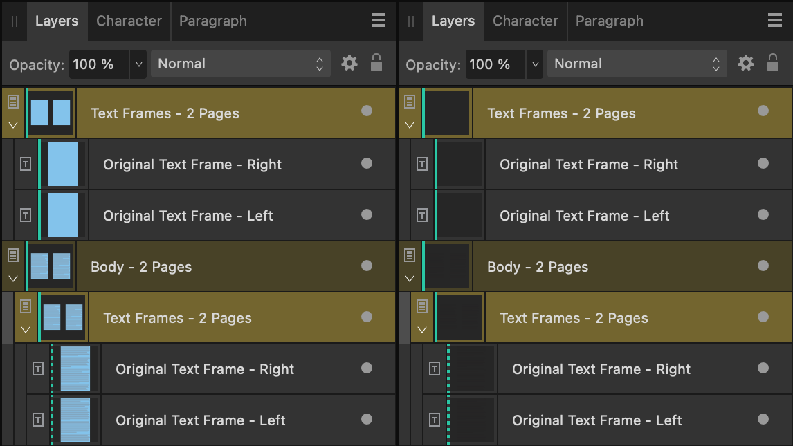 AutoFlow with text frames and white background - V2 Bugs found on macOS - Affinity | Forum