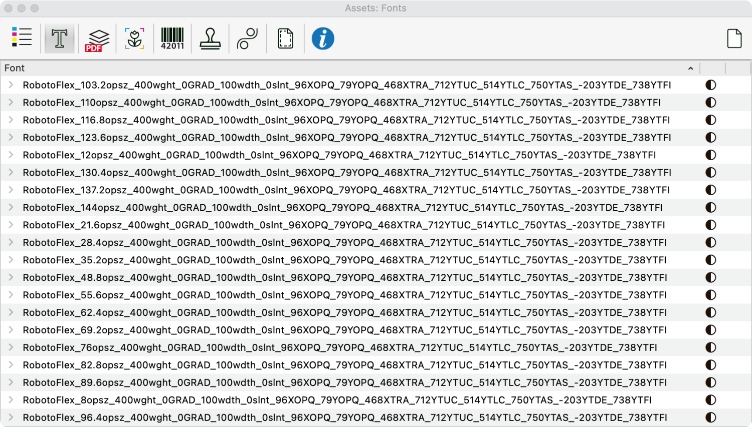 Variable Font Support - [ARCHIVE] 2.5, 2.4, 2.3, 2.2 & 2.1 Features and Improvements - Affinity ...