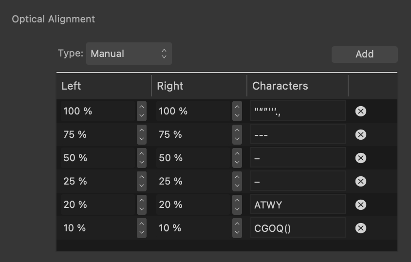 Text Style Editor Optical Alignment - [ARCHIVE] 2.5, 2.4, 2.3, 2.2 & 2. ...