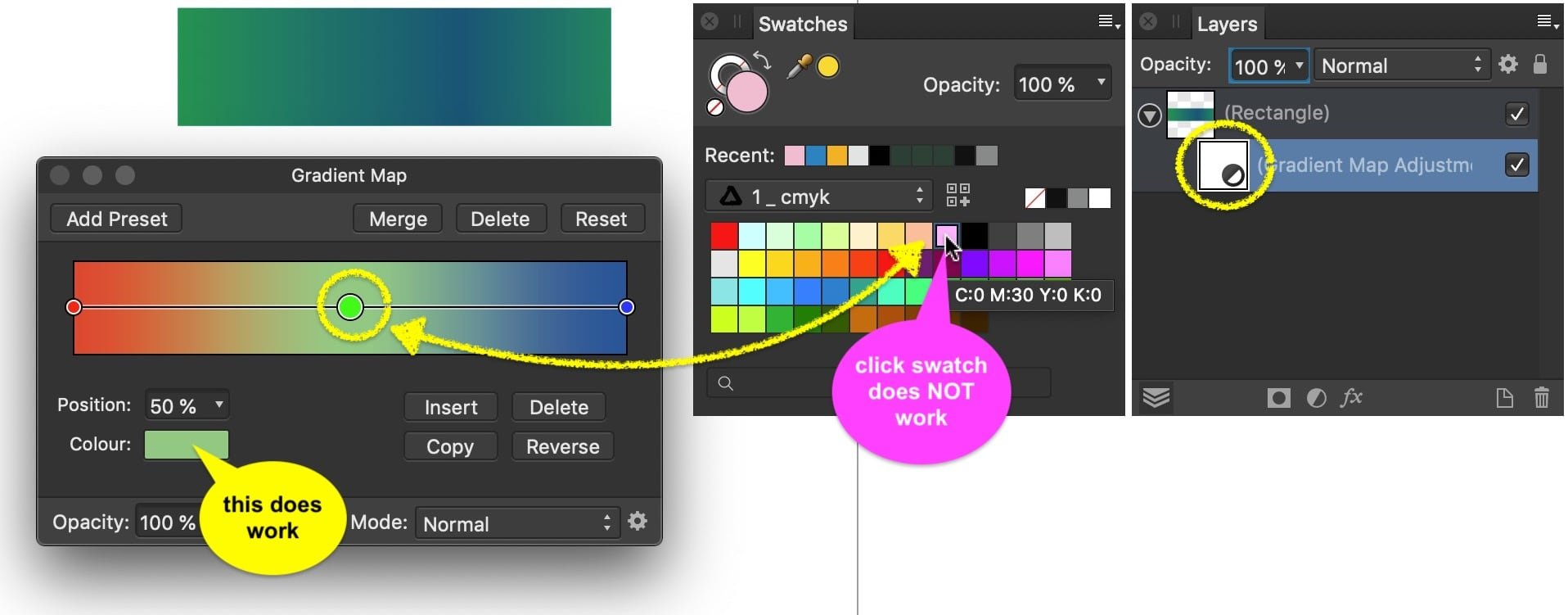 colour picker [again!] not working with gradient maps - Desktop Questions (macOS and Windows ...