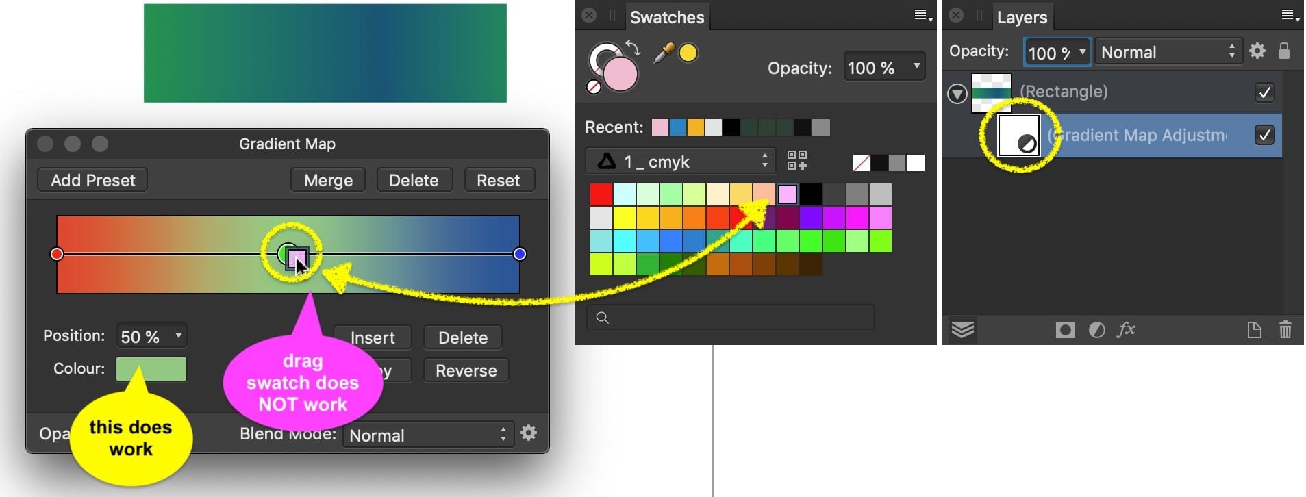 colour picker [again!] not working with gradient maps - Desktop Questions (macOS and Windows ...