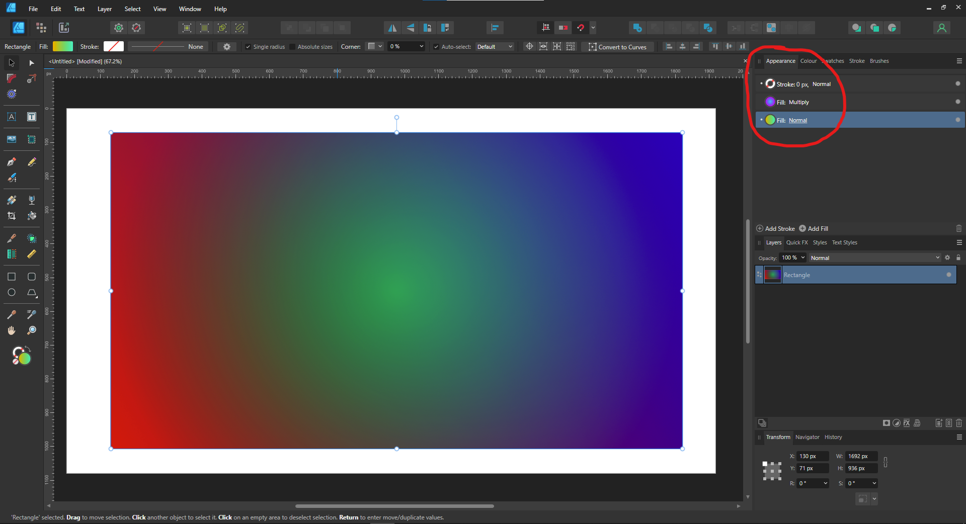 V2 - Gradient Tool - New Mode for Gradient tool to stack gradients like ...