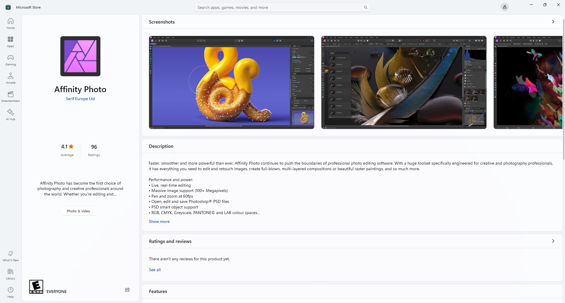 reinstalling affinity photo 1.10.6 - Customer Service, Accounts and ...
