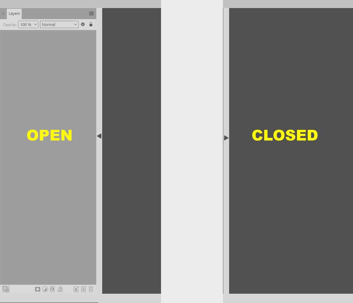 Collapse panels by single click - Feedback for the Affinity V2 Suite of ...