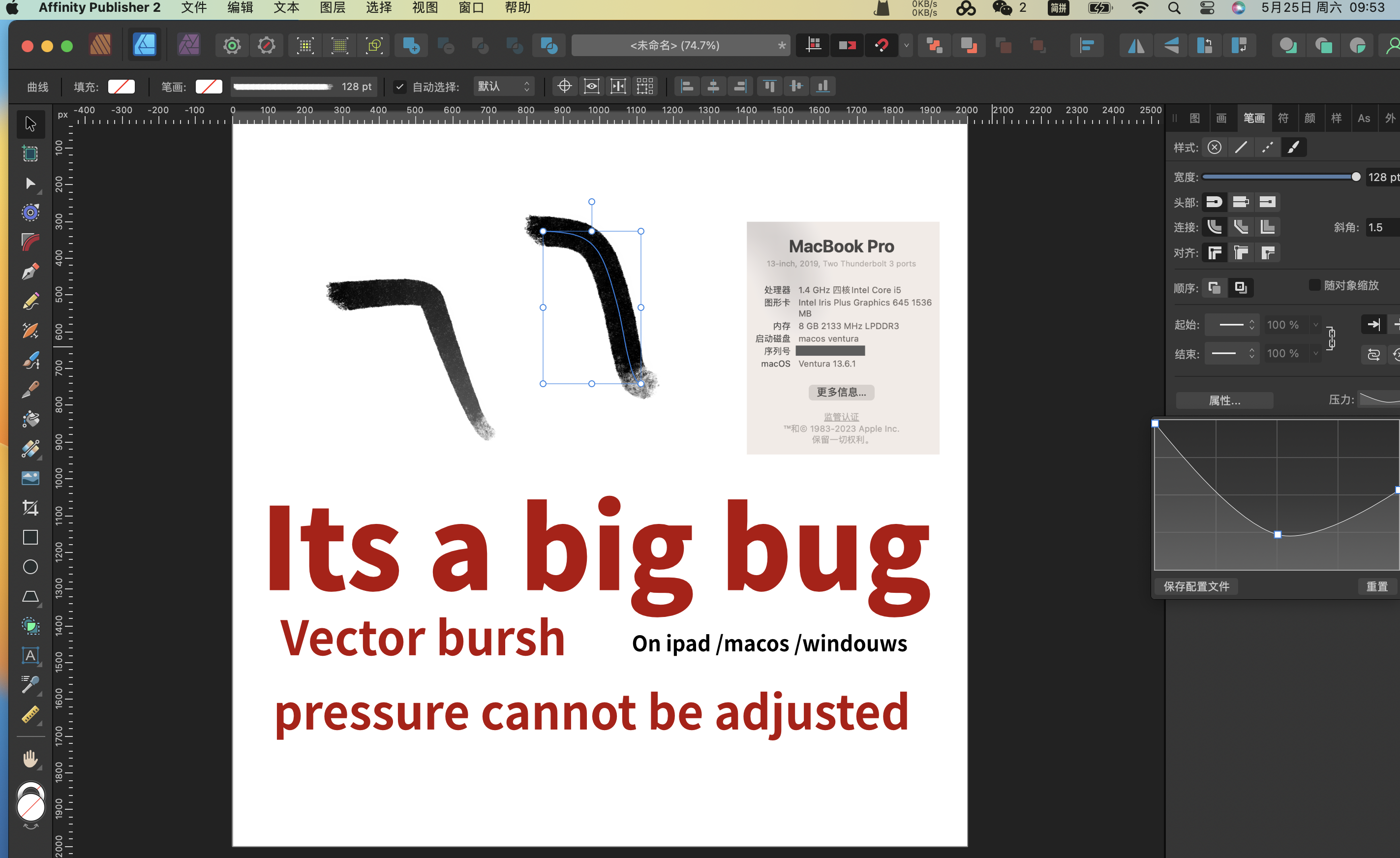 Vector Brush Pressure Cannot Be Adjusted V2 Bugs Found On Macos Affinity Forum