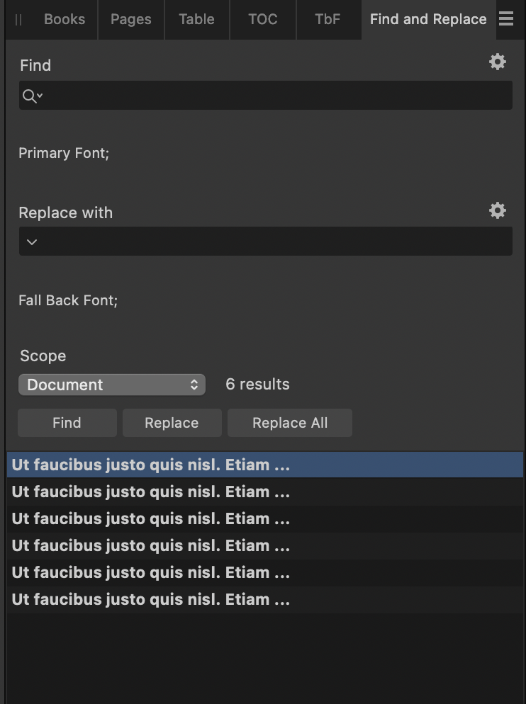 Using Text Styles to designate a "fallback typeface" - Desktop ...