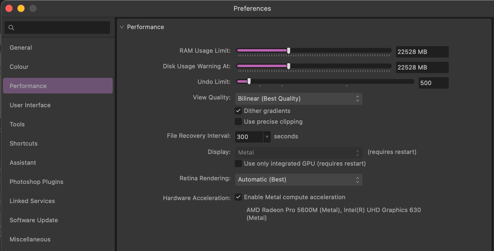 macOS - Metal and Hardware Acceleration with Auto Graphics Switching ...
