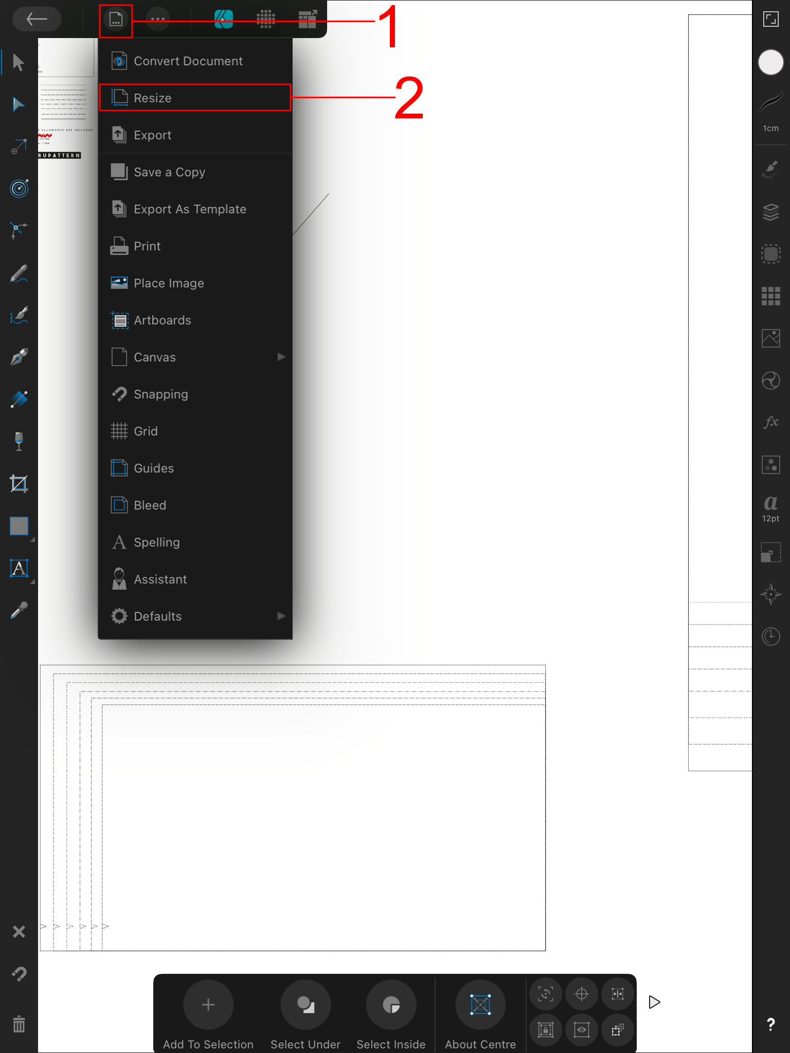 Affinity Designer v1 Ipad - How To Change The Measurement Unit On The Imported Image? - iPad ...