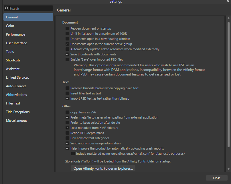 Pasting elements between programs without loosing line effects? - V2 Bugs found on Windows ...